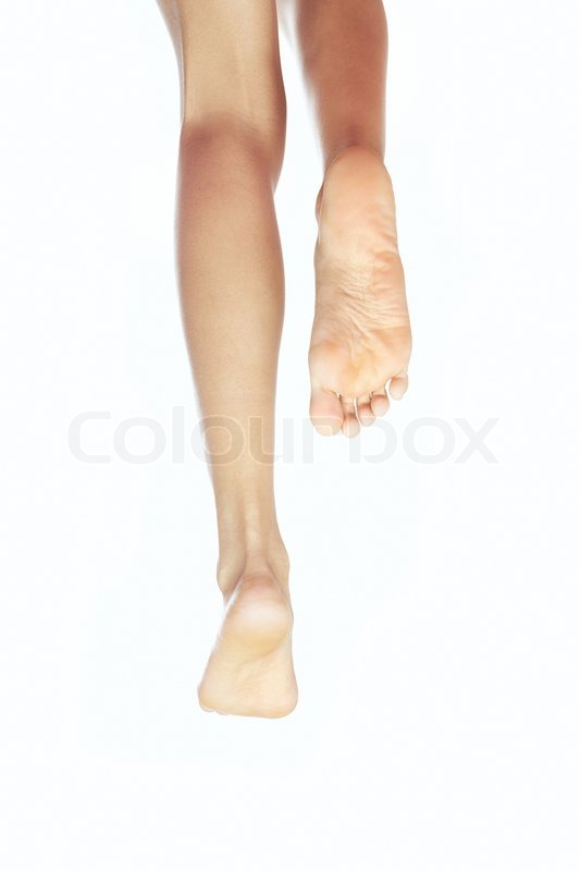 Photo of the running legs without ... | Stock image | Colourbox