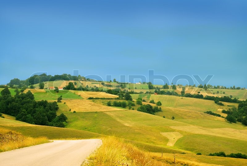 Rural landscape | Stock image | Colourbox
