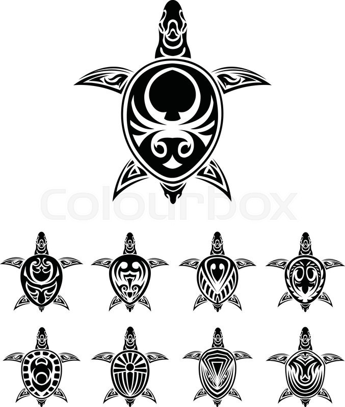 Turtle symbol | Stock vector | Colourbox