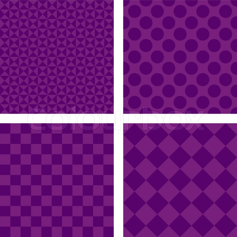 Purple simple abstract geometric shape ... | Stock vector | Colourbox