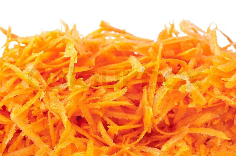 Revne gulerødder på en hvid baggrund | Stock foto | Colourbox