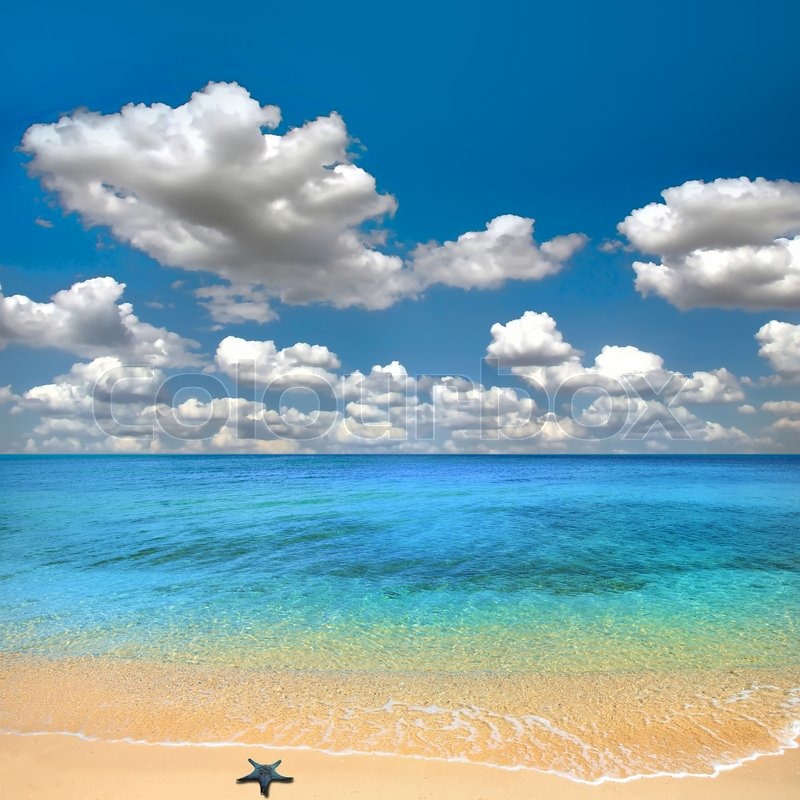 Strand und Meer | Stock Bild | Colourbox