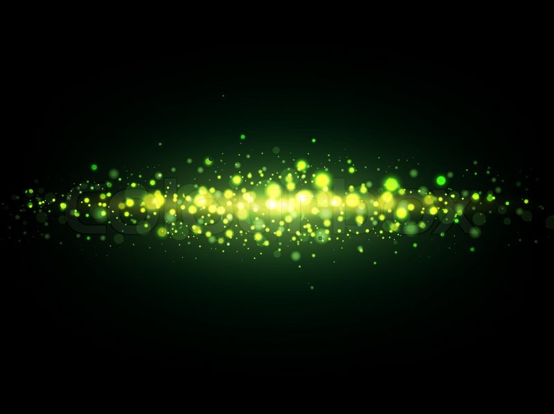 Abstract background with bright green ... | Stock image | Colourbox