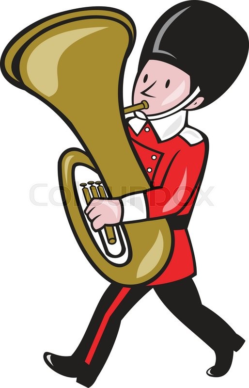 Cartoon Tuba