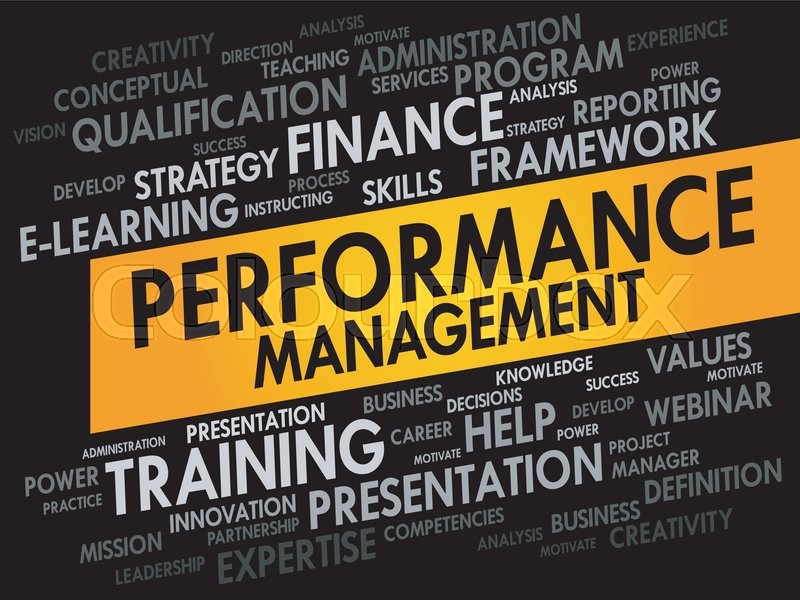Performance Management word cloud, ... | Stock vector | Colourbox