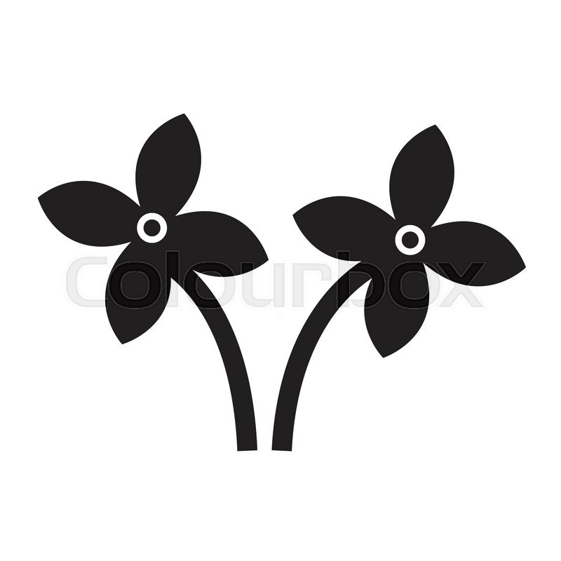 Jasmine icon | Stock vector | Colourbox