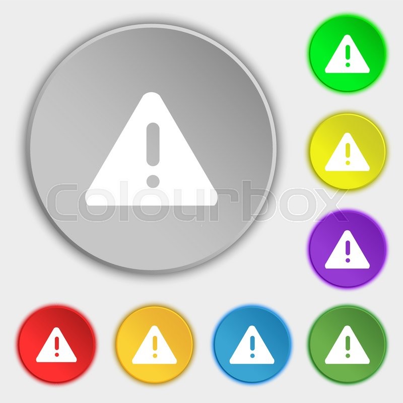 Caution Icon Flat