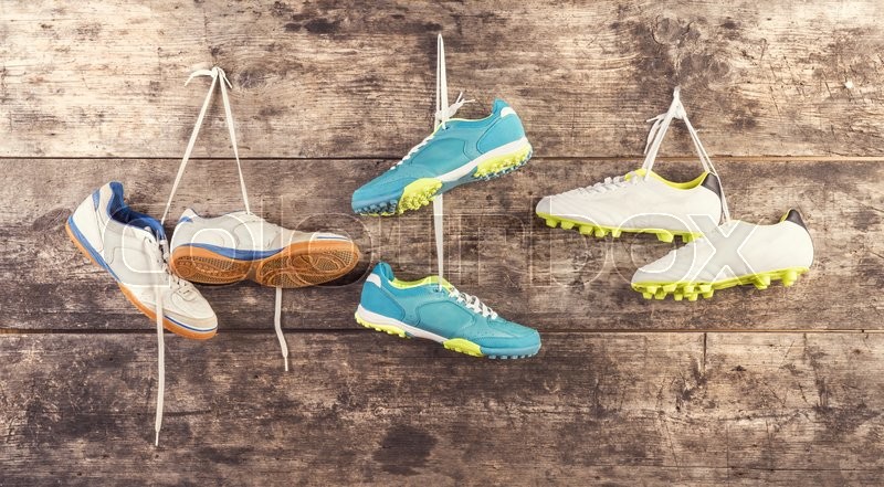 Running Shoes Hanging