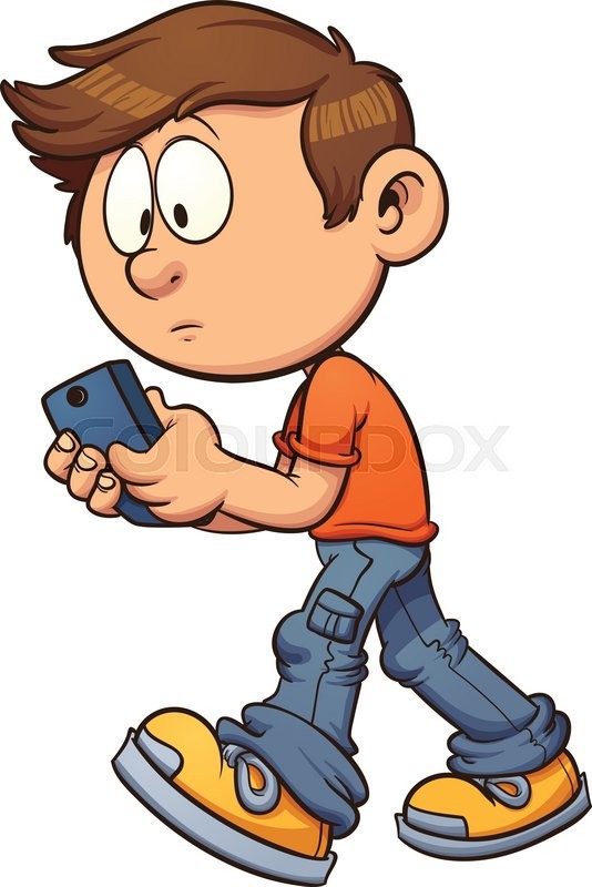 Boy Walking Clip Art