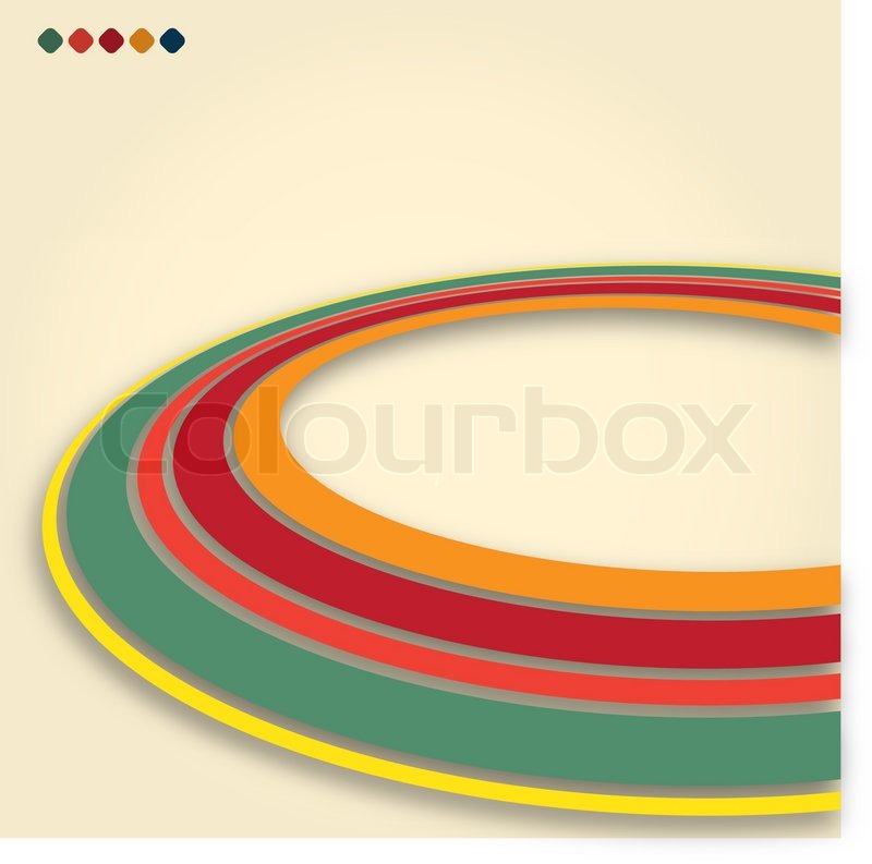 Vector retro background | Stock vector | Colourbox