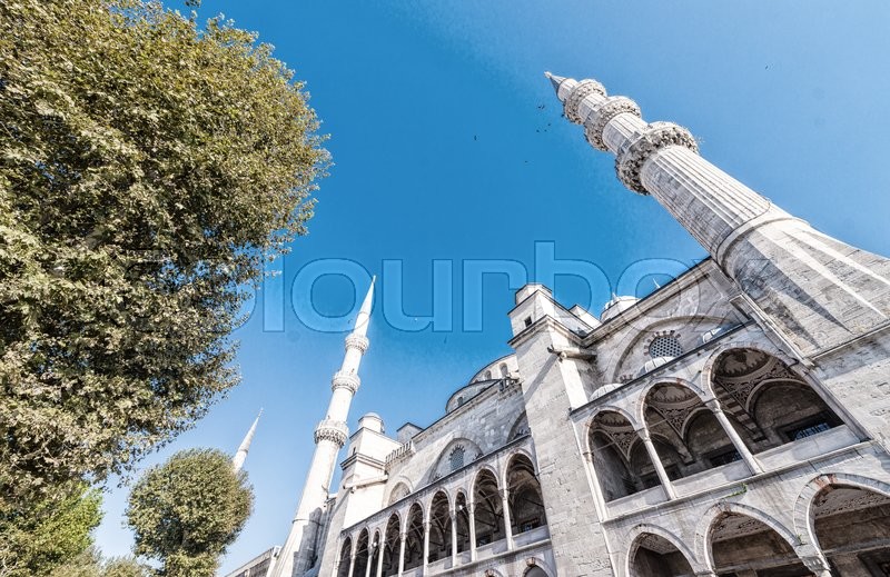 Blue Mosque Exterior