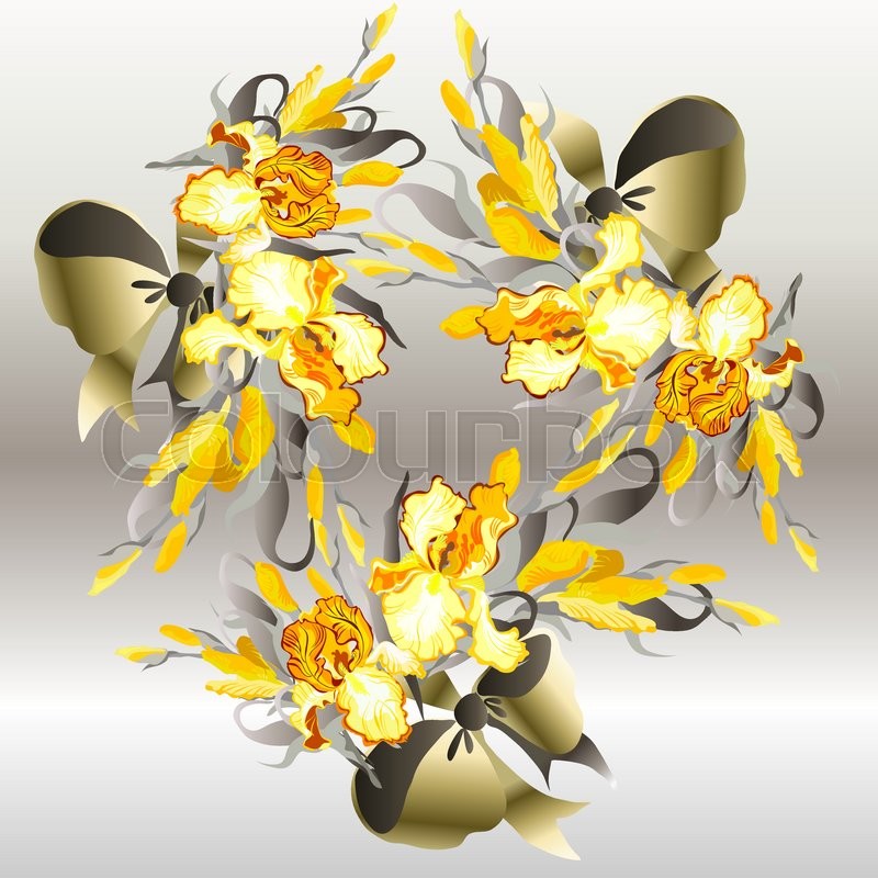 Yellow Wedding Background