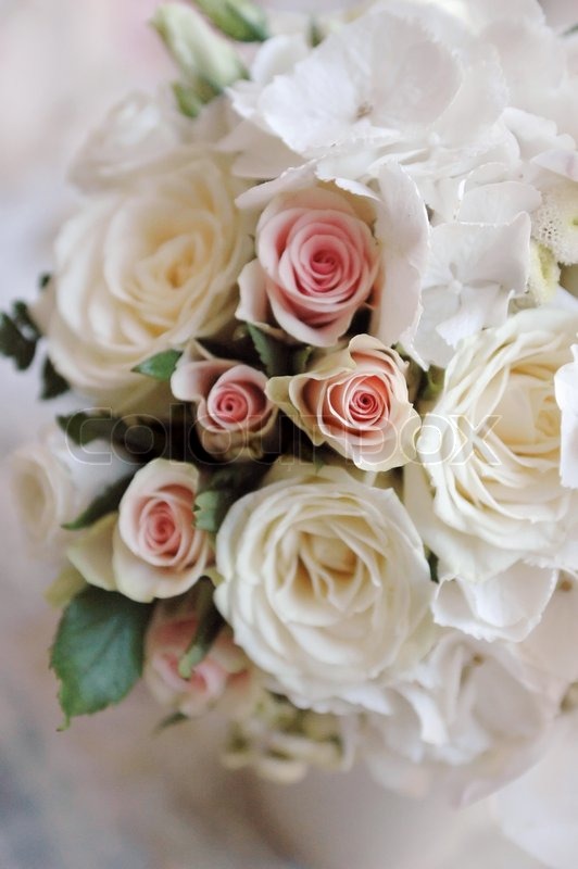 Small White Rose Bouquet