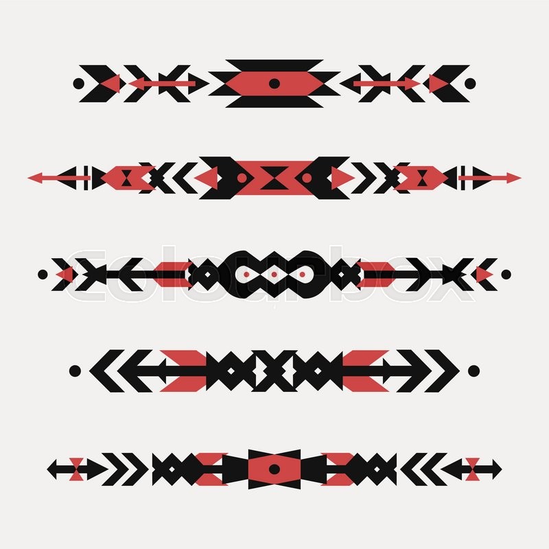 Native American Indian Borders