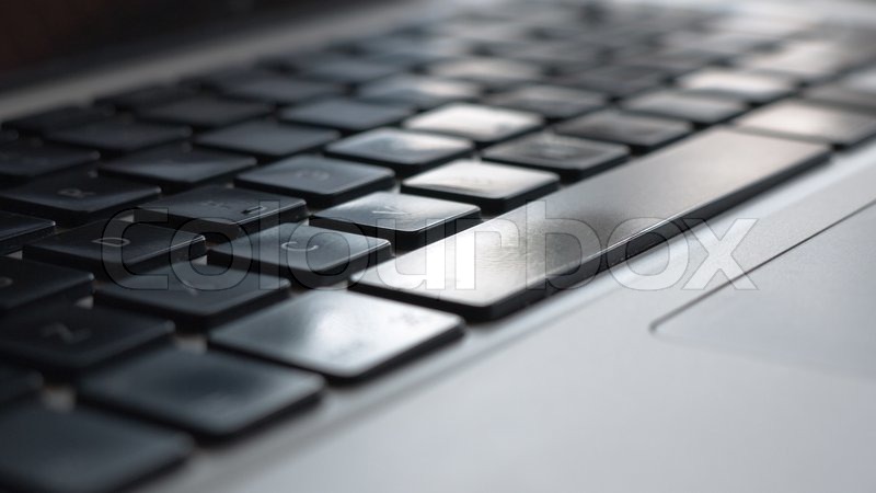 Close -up Keyboard MacBook | Stock foto | Colourbox