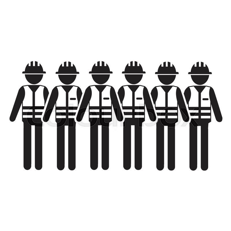 Construction Worker People Icon ... | Stock vector | Colourbox