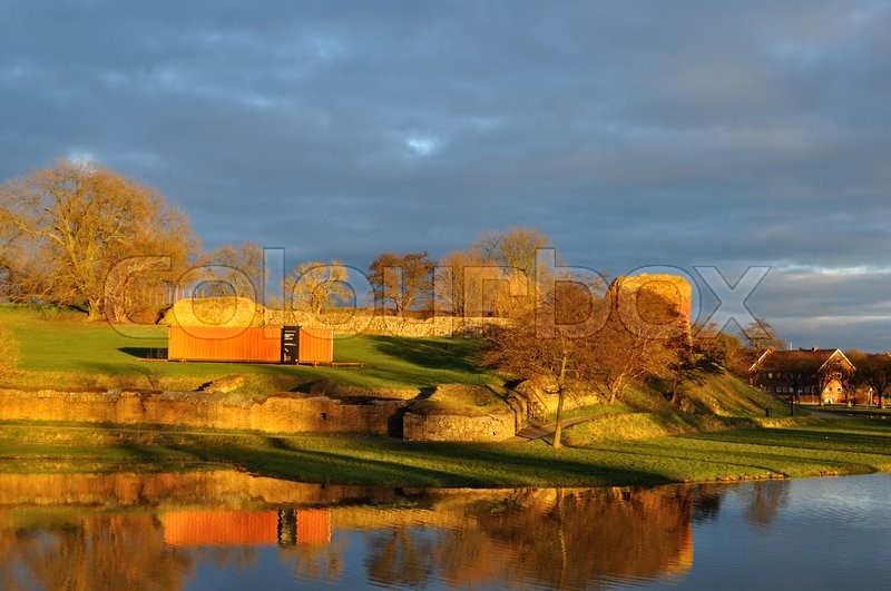 Vordingborg slotsruin | Stock foto | Colourbox