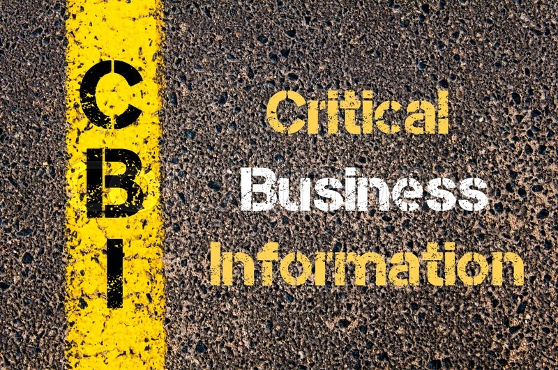 Concept image of Business Acronym CBI ... | Stock image | Colourbox