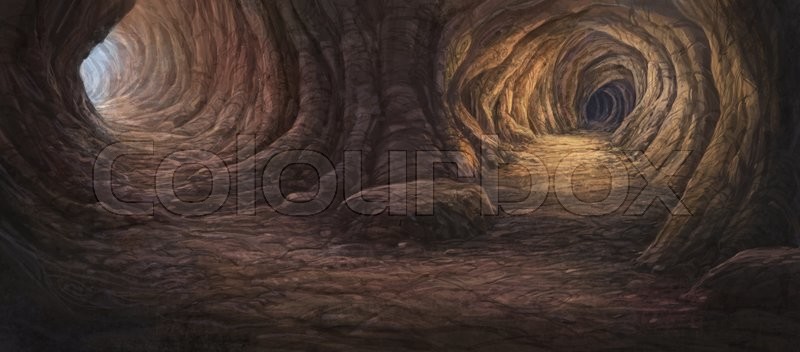 Inside Cave Drawing
