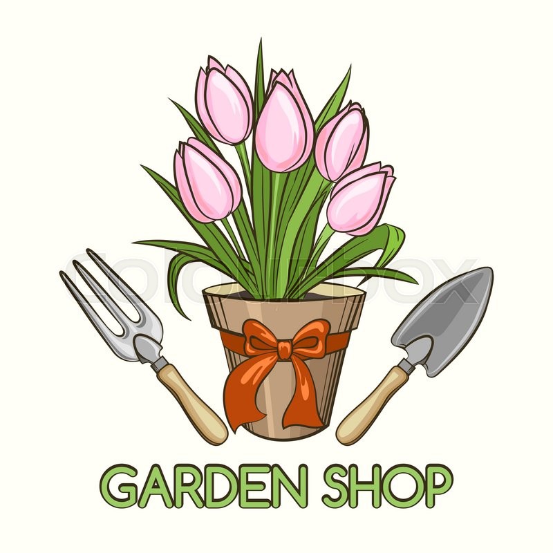 Gardening Shop or Garden Center ... | Stock vector | Colourbox