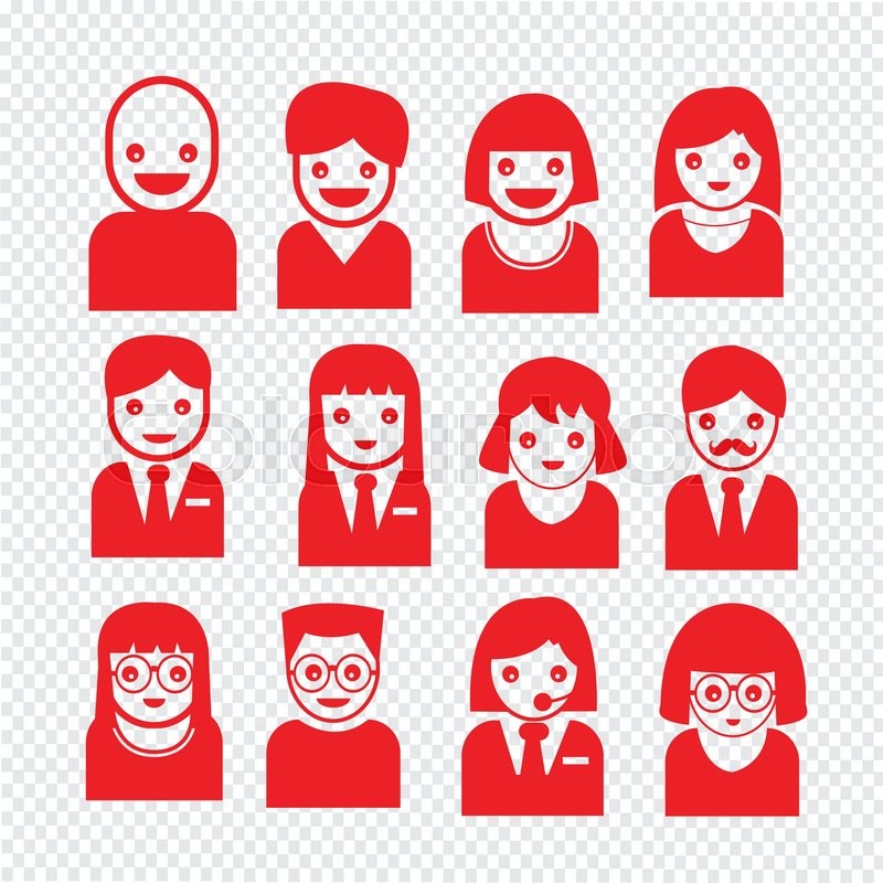 People Icon Illustration design | Stock vector | Colourbox