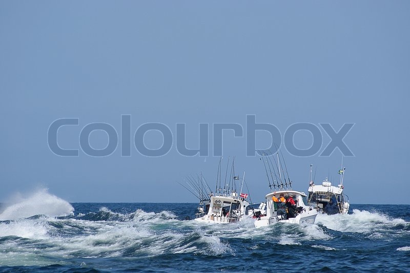 Fast speed trolling. Sport and action. | Stock image | Colourbox