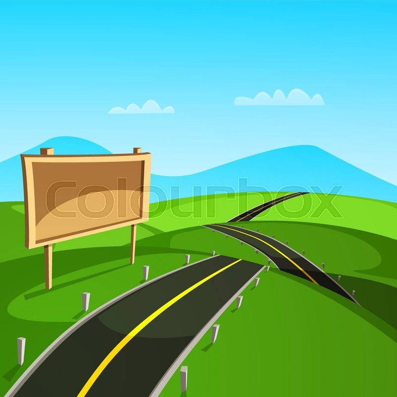 Cute Cartoon Road