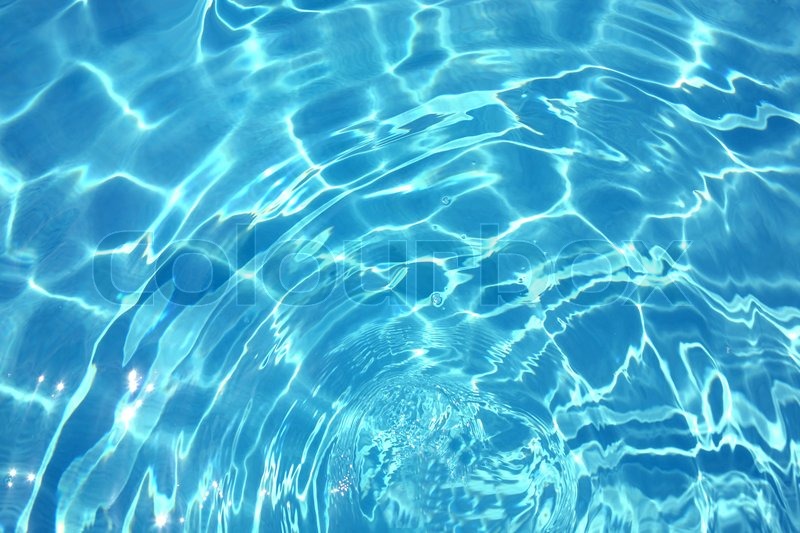 Klart vand i poolen | Stock foto | Colourbox