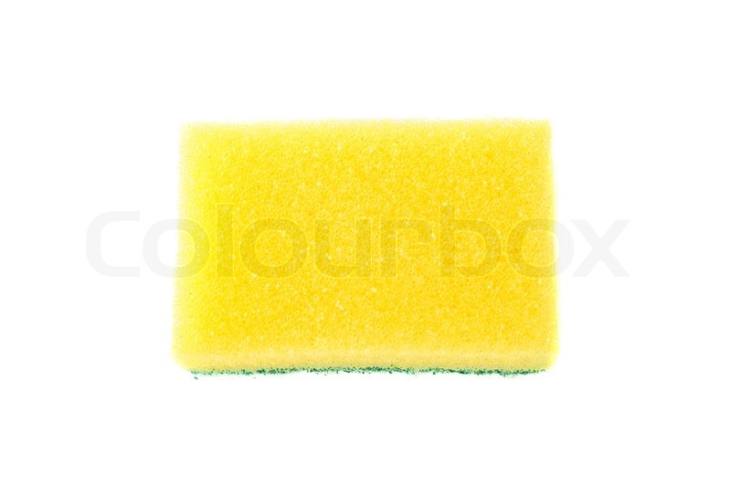 White Kitchen Sponge