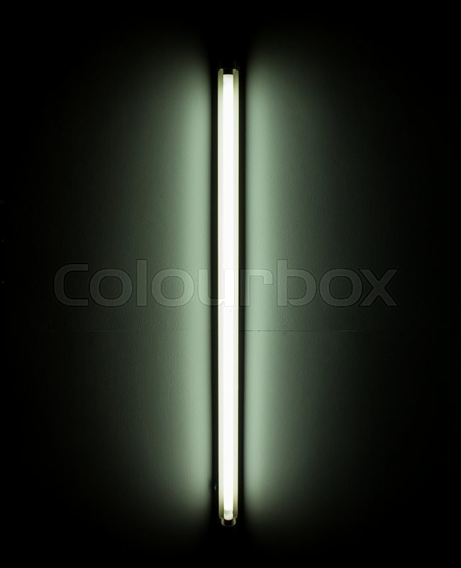 Fluorescent Light Tubes Background
