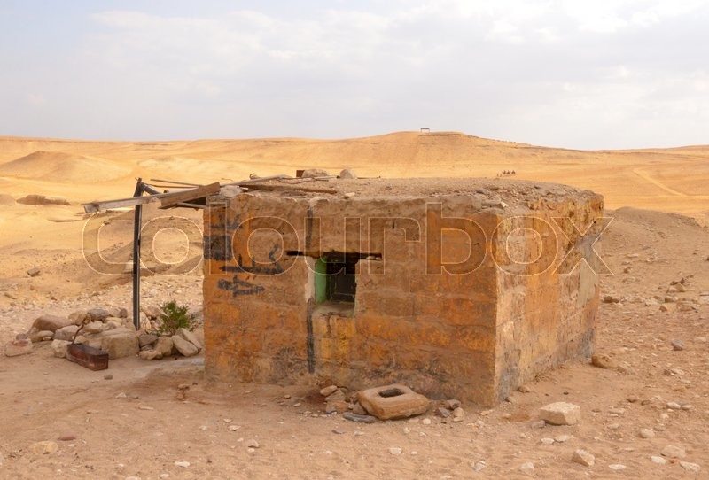Desert Shack in Middle of No Where | Stock image | Colourbox