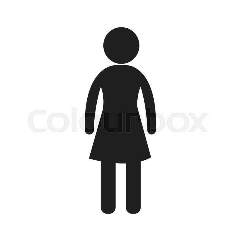 Female Icon Illustration design | Stock vector | Colourbox