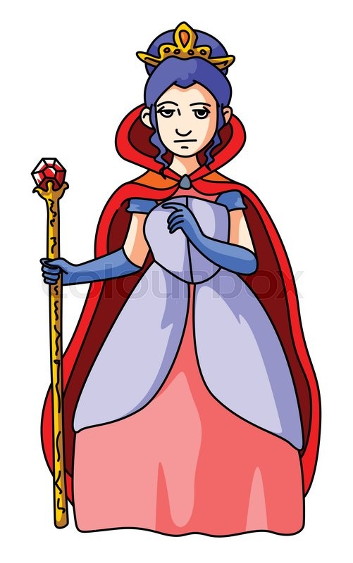 Queen | Stock vector | Colourbox