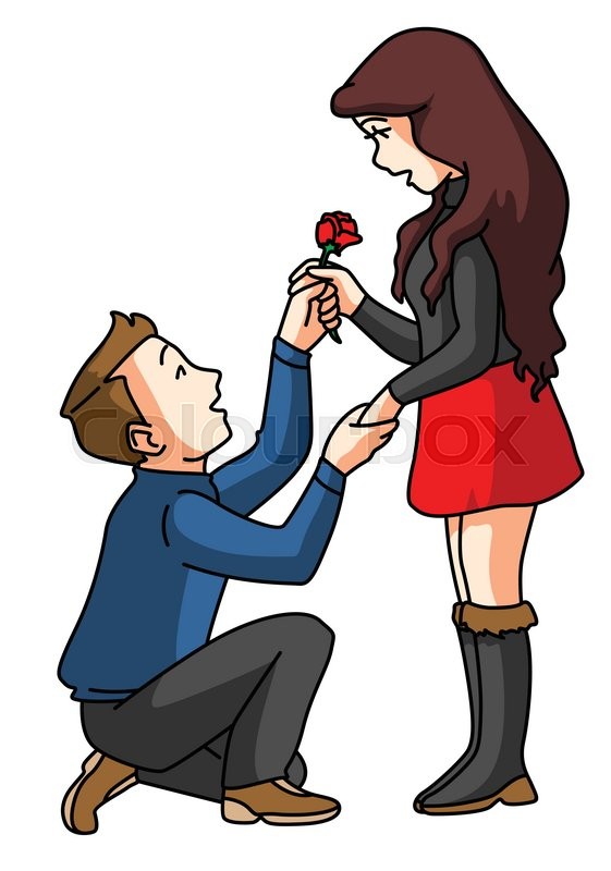 Romance Couple | Stock vector | Colourbox