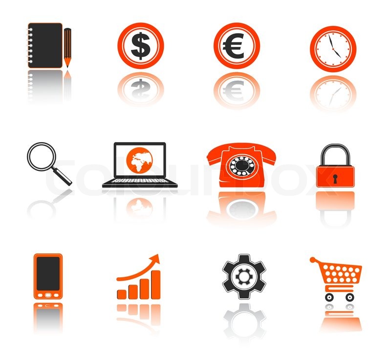 Vektor Business Icons set | Stock-Vektor | Colourbox