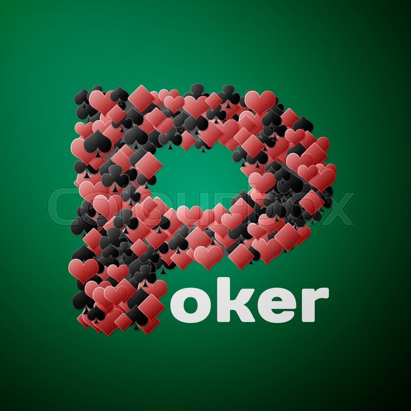 Abstract poker background. Vector ... | Stock vector | Colourbox