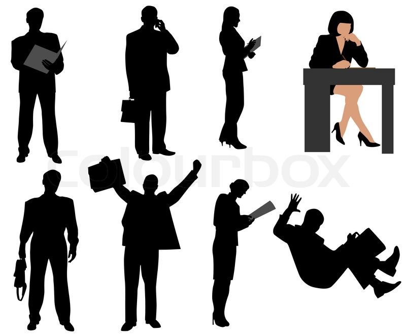 Business Personen | Stock-Vektor | Colourbox