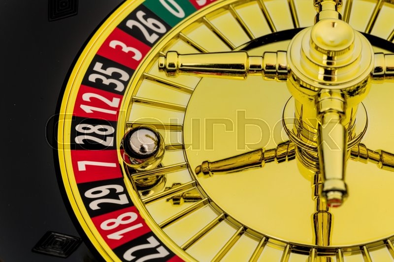 The cylinder of a roulette gambling in ... | Stock image | Colourbox