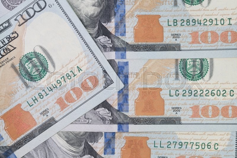 The dollar banknotes for business and ... | Stock Photo | Colourbox