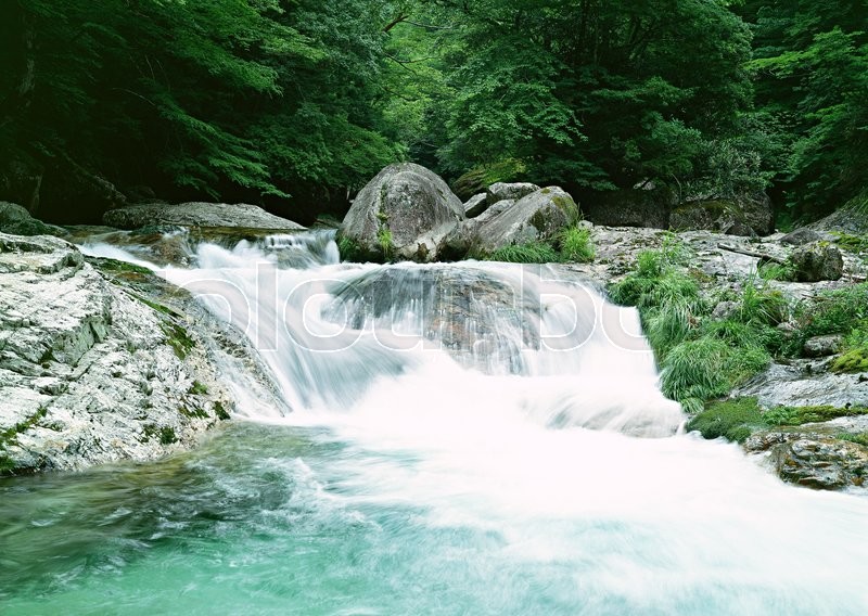 Streams of Mountains and Nature | Stock image | Colourbox
