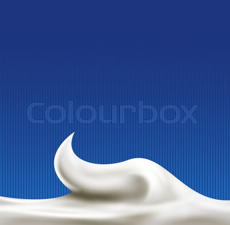 White abstract liquid background. ... | Stock vector | Colourbox