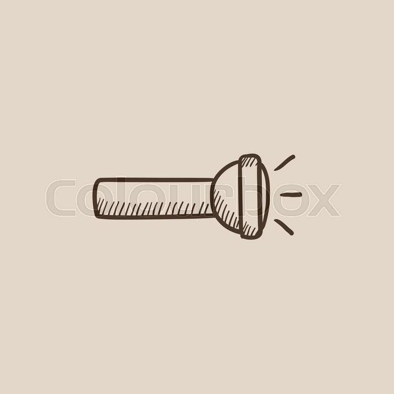 Flashlight Icon Minimal