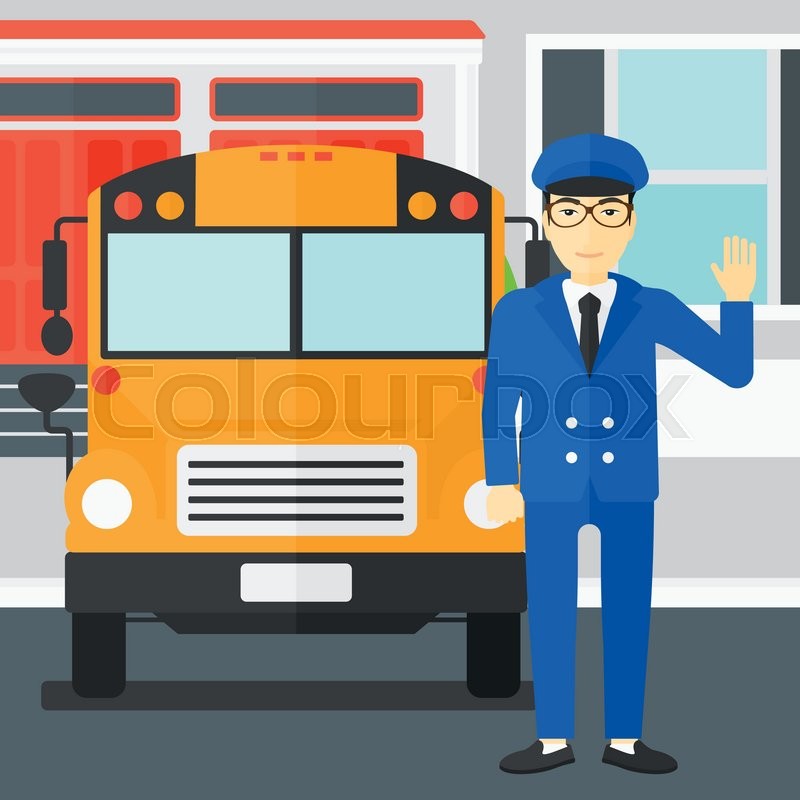 School Bus Driver Clipart