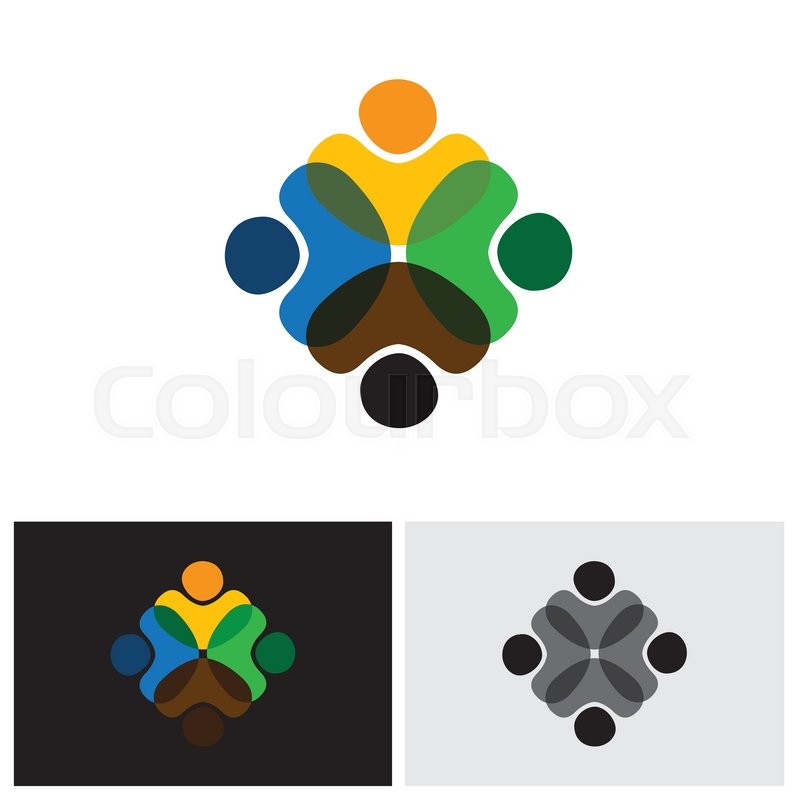 Bonding icon, bonding icon vector, ... | Stock vector | Colourbox