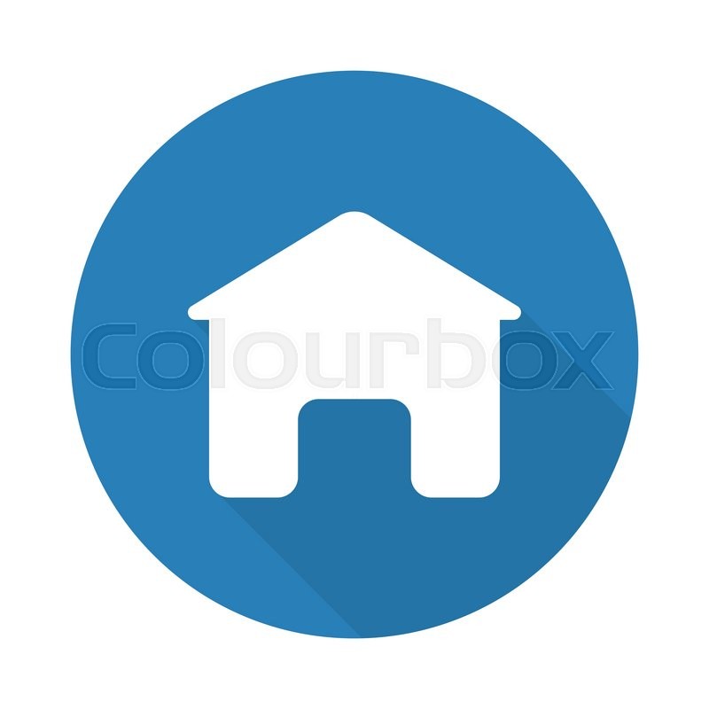 Blue Home Icons For Website