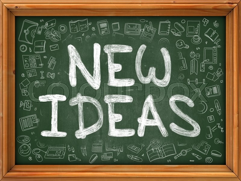 New Ideas - Handwritten Inscription by ... | Stock image | Colourbox