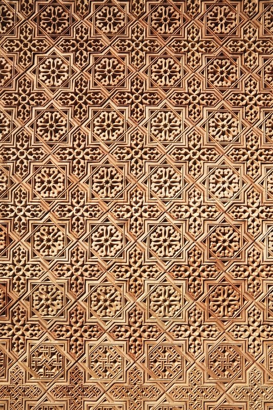 Background of classical Arabic pattern | Stock image | Colourbox