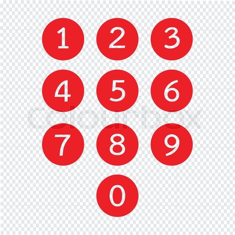 Keypad icon illustration design | Stock vector | Colourbox