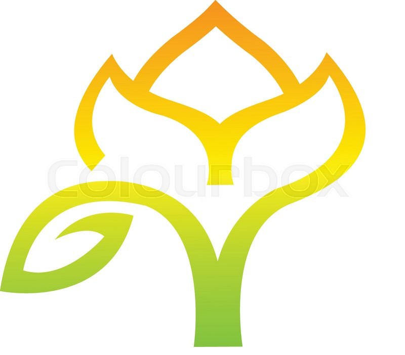 Vector Design of Petal Flowerl | Stock vector | Colourbox