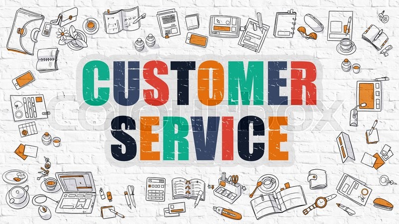 Customer Service - Multicolor Concept ... | Stock image | Colourbox